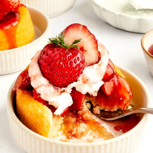 Easy, Single-Serving Mini Strawberry Shortcakes